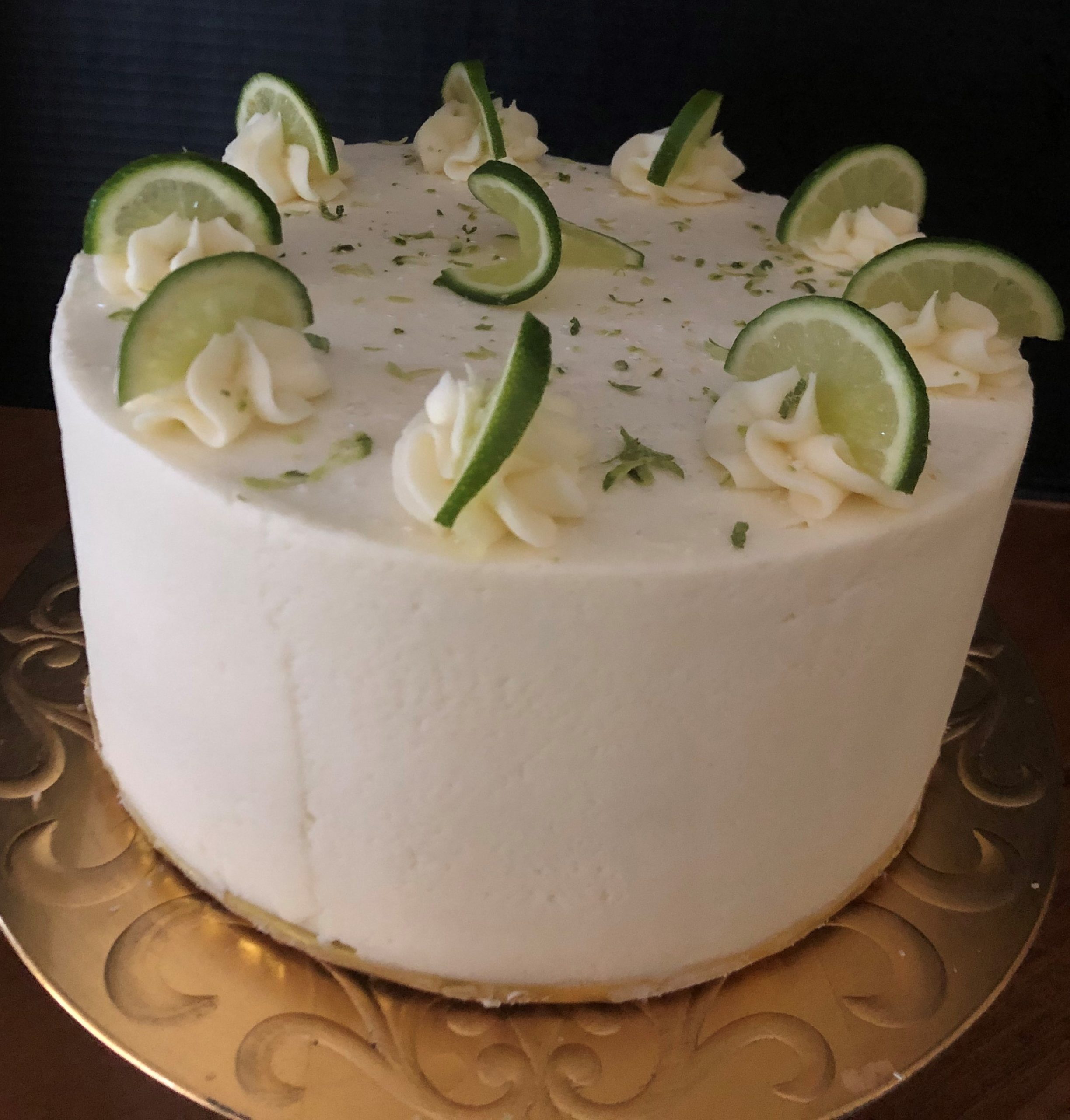 Margarita Cake with Tequila-lime Frosting