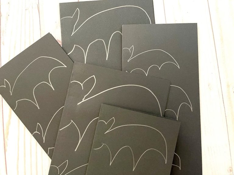 DIY Halloween Bats | Simple Halloween Decorations | Kid Friendly