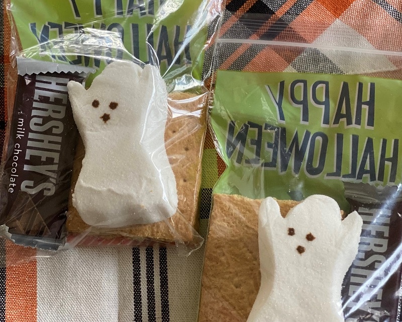 Halloween Treat Bags | S'more Kits | Ghoulish Chex Mix