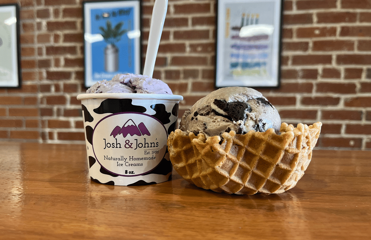 Josh & John's | Making Ice Cream with a Sense of support